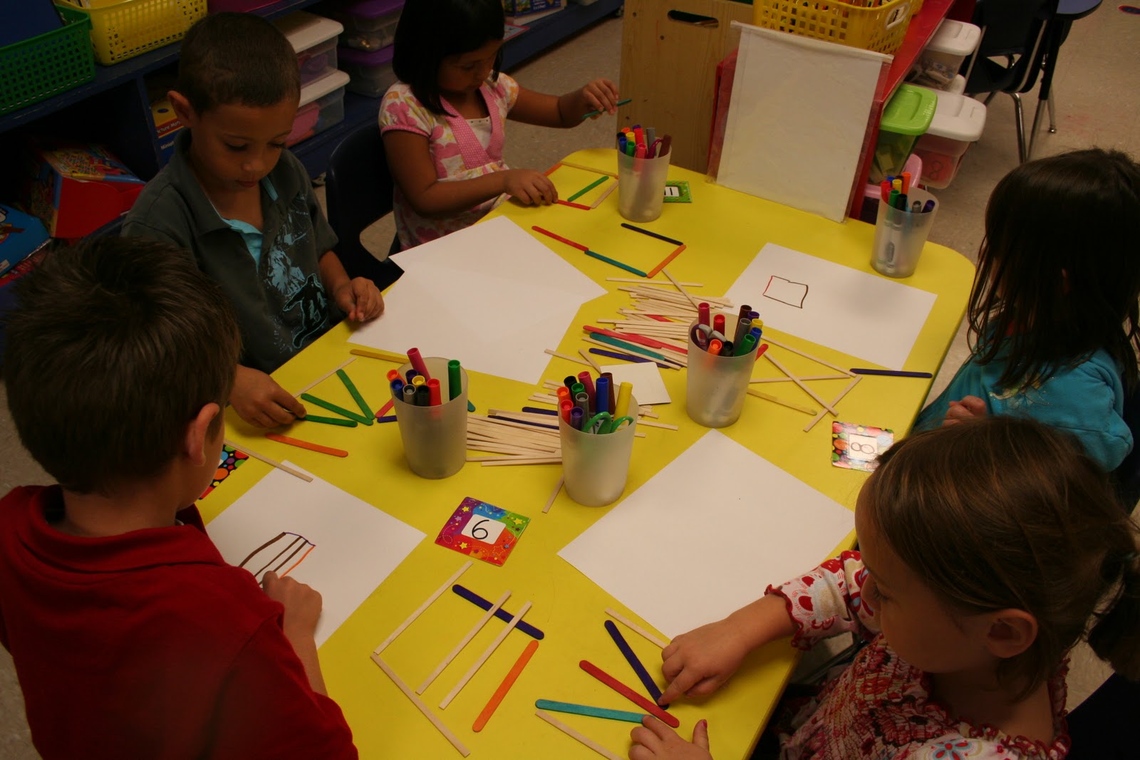 Mrs. Lee's Kindergarten: Math with Popsicle Sticks
