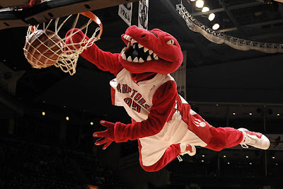 NBA Basketball Mascots: Toronto Raptors The Raptor Mascot Pictures