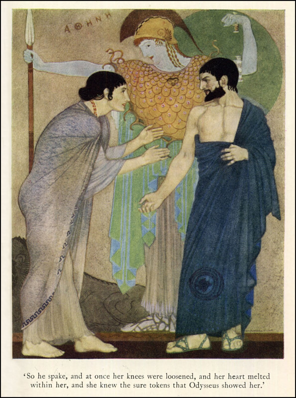 ART BLOG: Sir William Russell Flint - The Odyssey of Homer