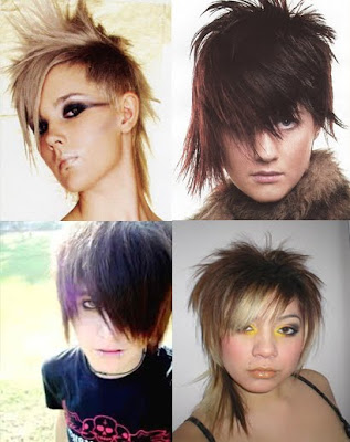 Tips de Belleza - Mujeres Lindas: Peinados Cortes Emo Emos