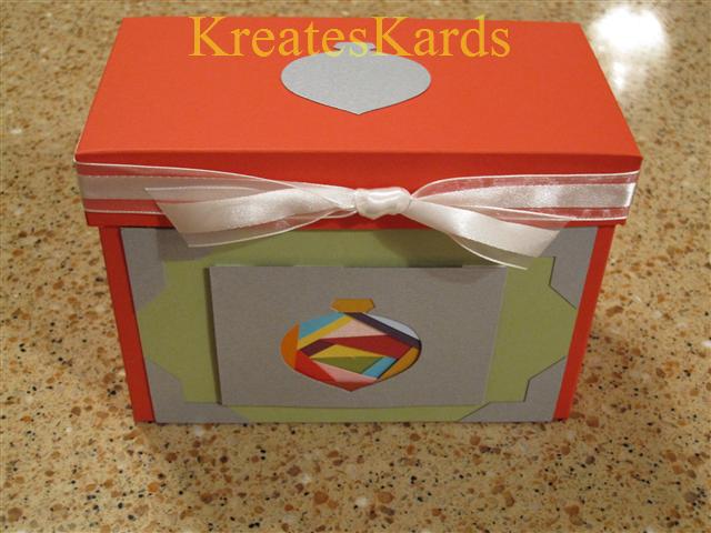 KreatesKards: A2 Card Box Tutorial