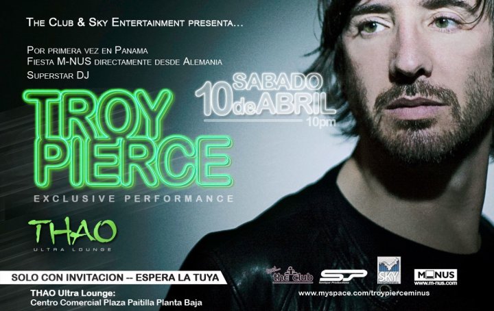 Conoce el MySpace de TROY PIERCE. ~ ElectronicaPanama.com... La ...