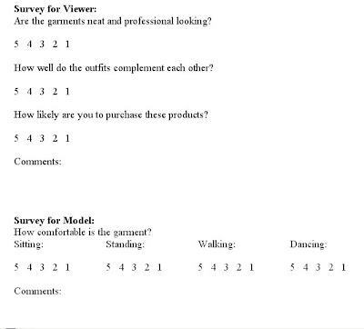 SE2: TSA Fashion Design: Testing Procedure