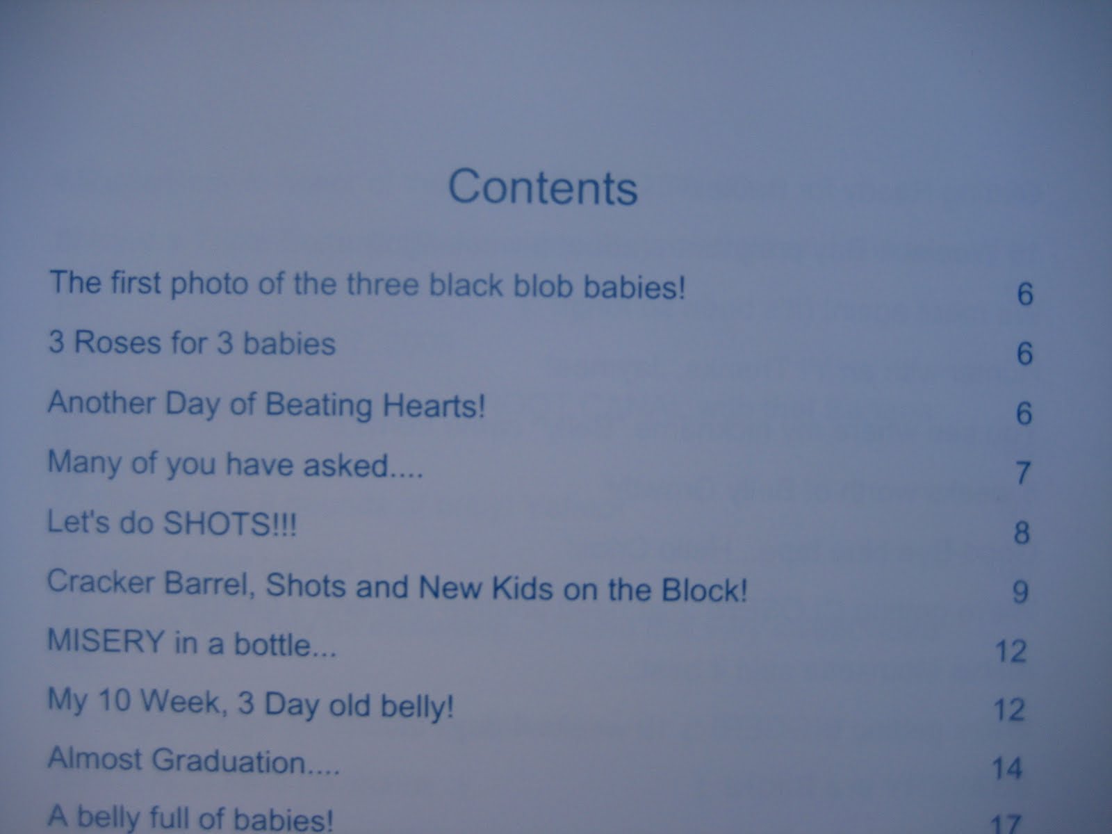 The Best Things in Life are THREE...: My Blog Book, Volume 1