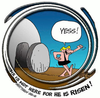 Pilgrim Scribblings: Comic Relief On Easter Sunday