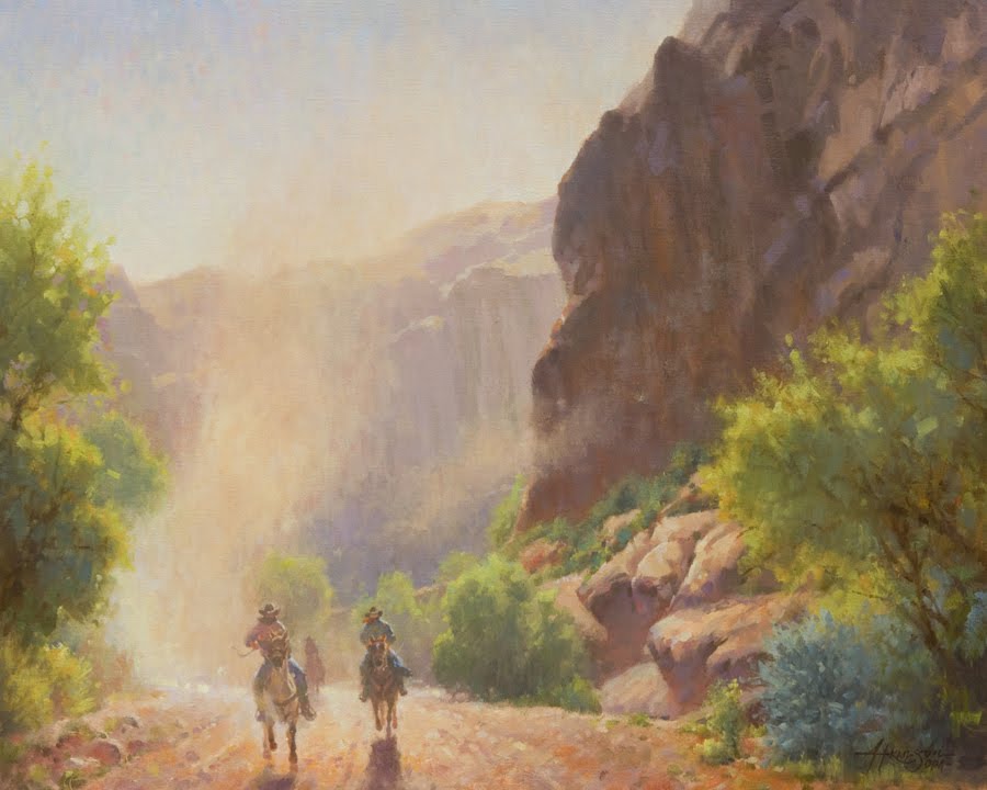 Steve Atkinson painting blog: Racing the Wind