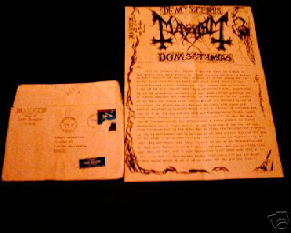 documents: Euronymous's Epistles