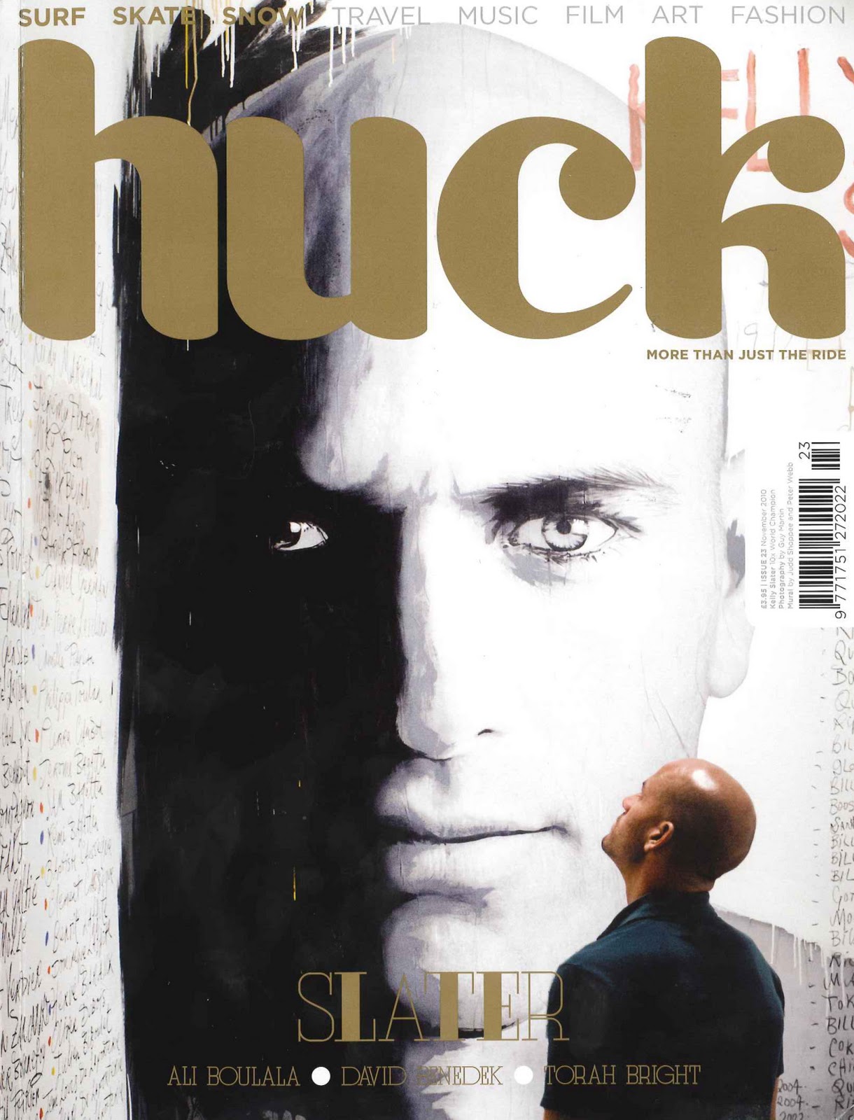 Quiksilver PR: Kelly on the Cover of Huck Magazine