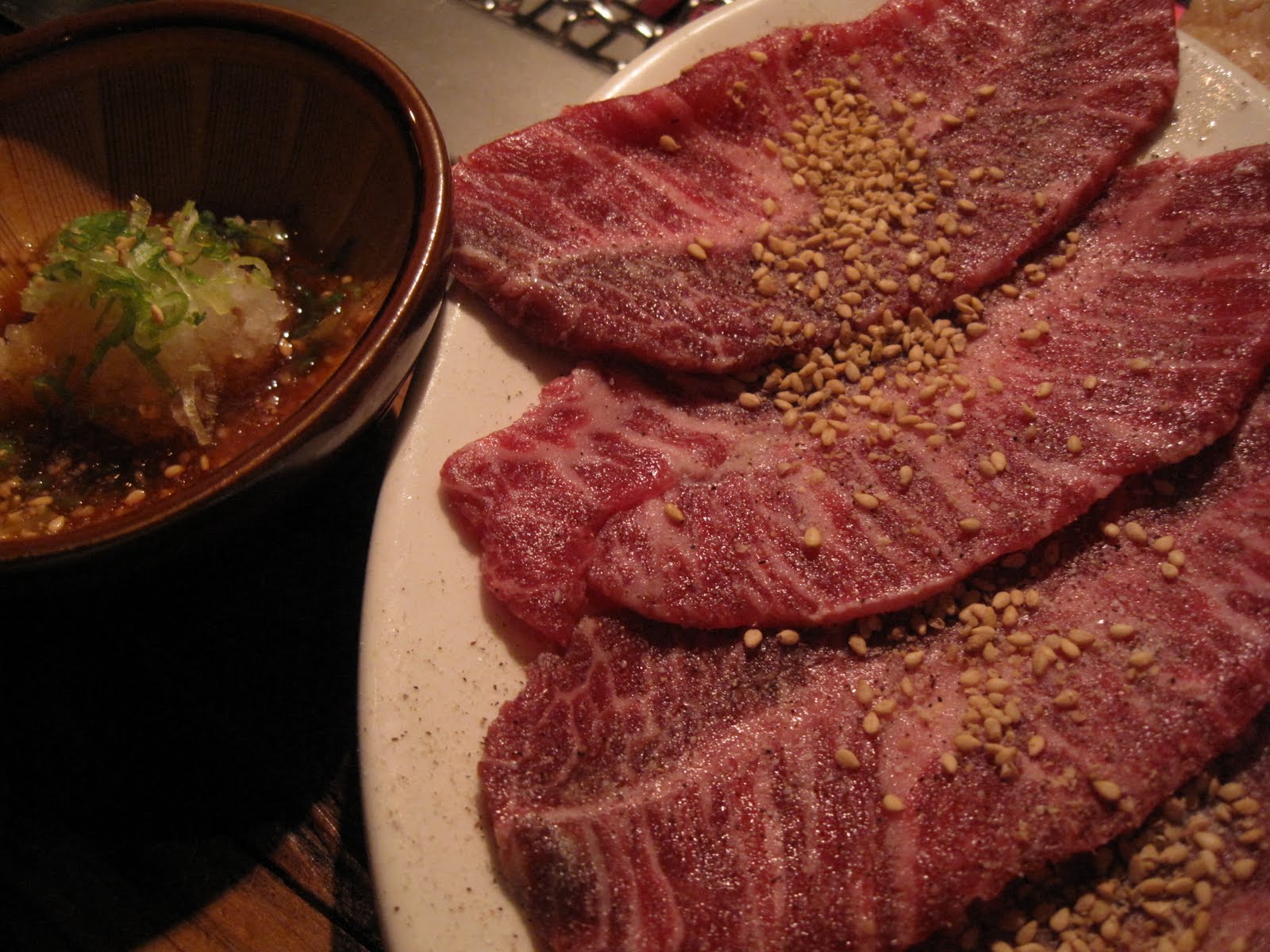 Forks N' Scalpels: Yakiniku Takashi: raw organ-eating at its best
