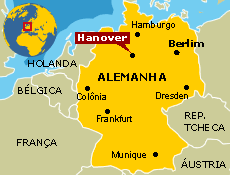 Blog de Geografia: Localização da Alemanha
