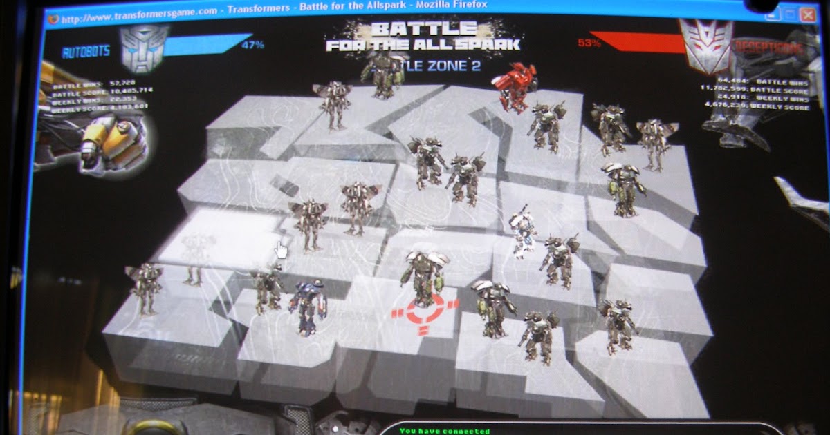 [FULLY LOST] Transformers Battle for the Allspark online game : r/lostmedia