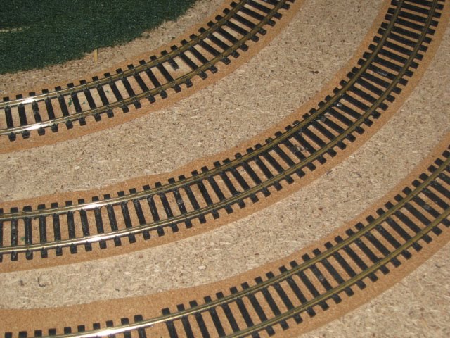 Paul's Model Railroad: Laying ballast