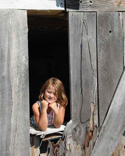 A little bit of Jay: Barn Portraits of the Kids