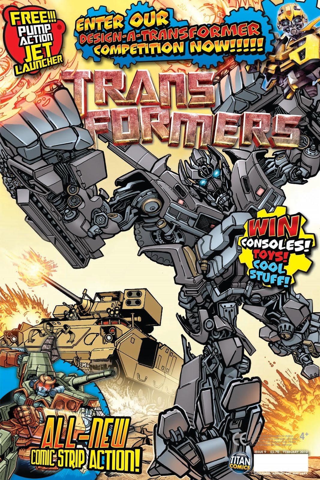Barry Spiers Illustration: Transformers Volume 2 Issue 9