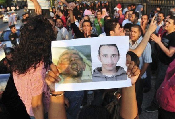 Egypt: Two Police officers arrested over death of Khaled Mohammed Said ...