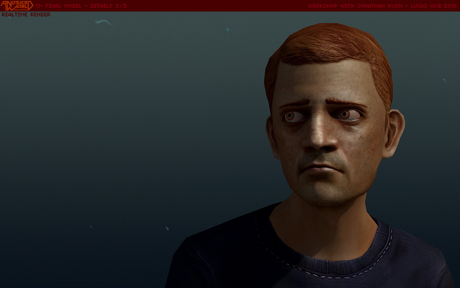 Lucas Hug: Lester from "Another World" (realtime model)