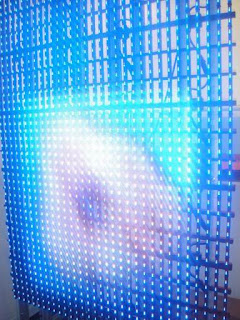 LED Display &Lighting: See-Through Mirage LED Display