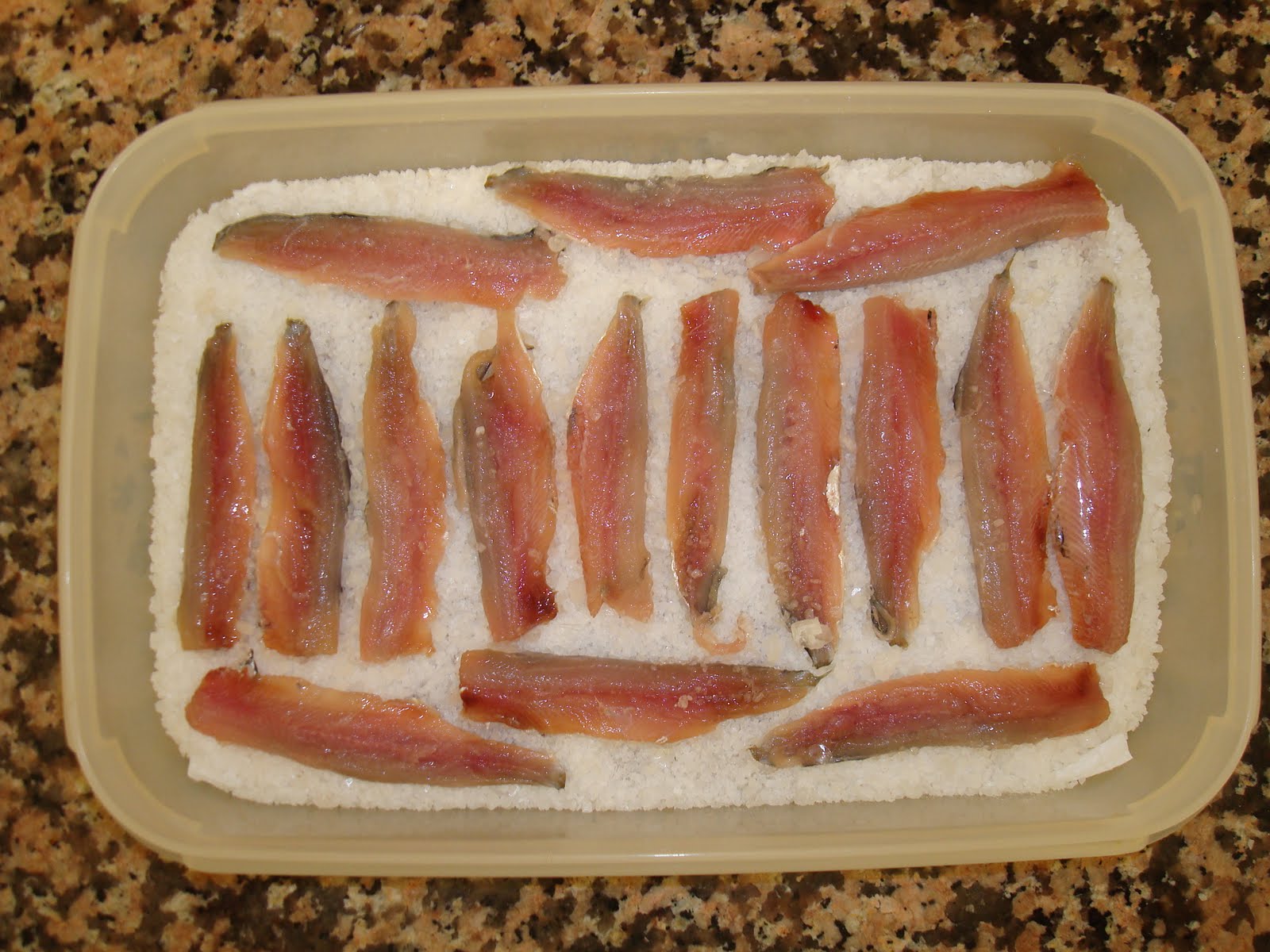 Chicane: Recetas de cocina: sardinas en salazón