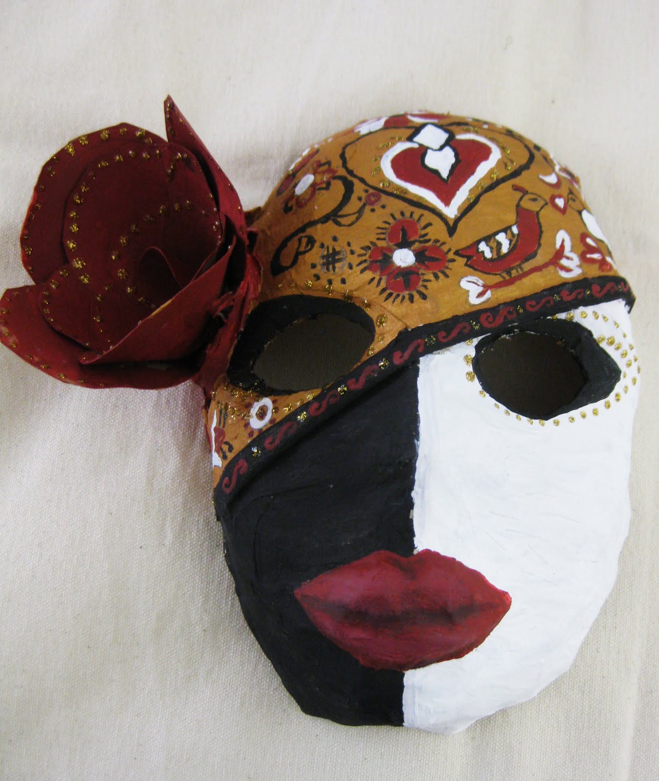 BHS Art Gallery: Sculpture - Papier Mache Masks