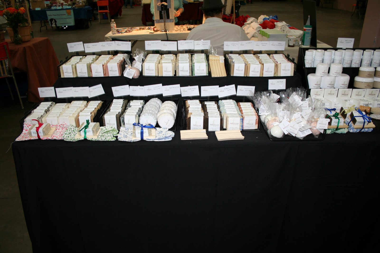 Millstream Cottage: First Craft Show of the Season.