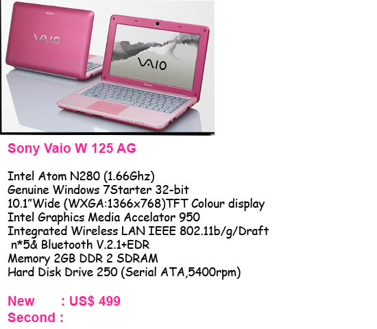 The Excellent Computer: Sony Vaio