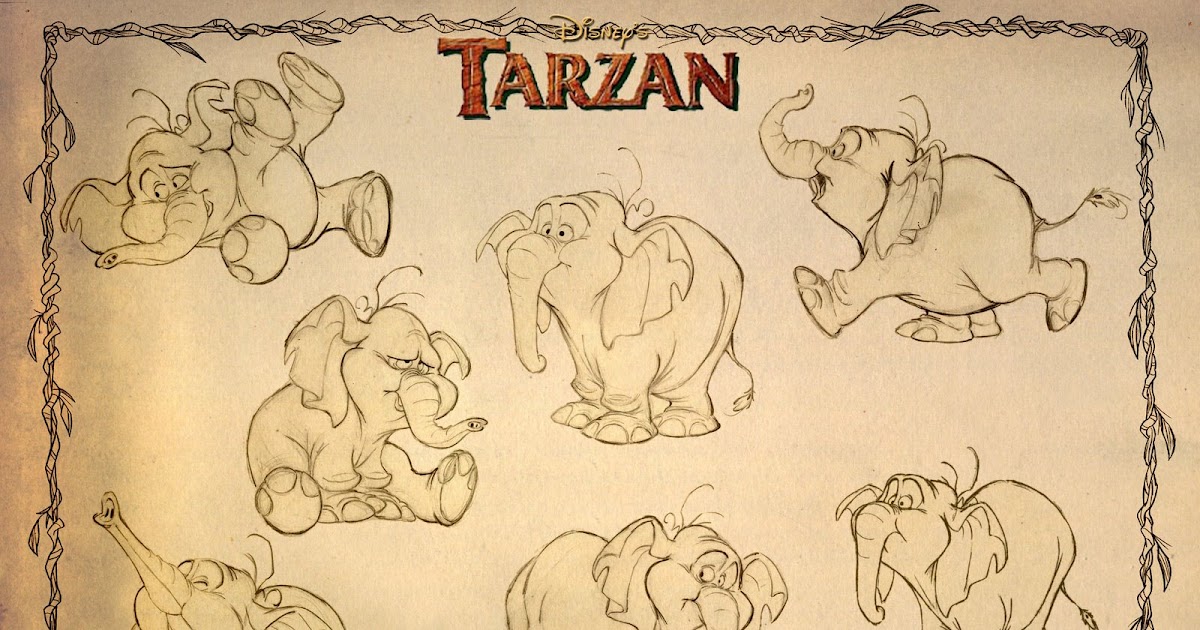 Living Lines Library: Tarzan (1999) - Animals & Other Human Characters