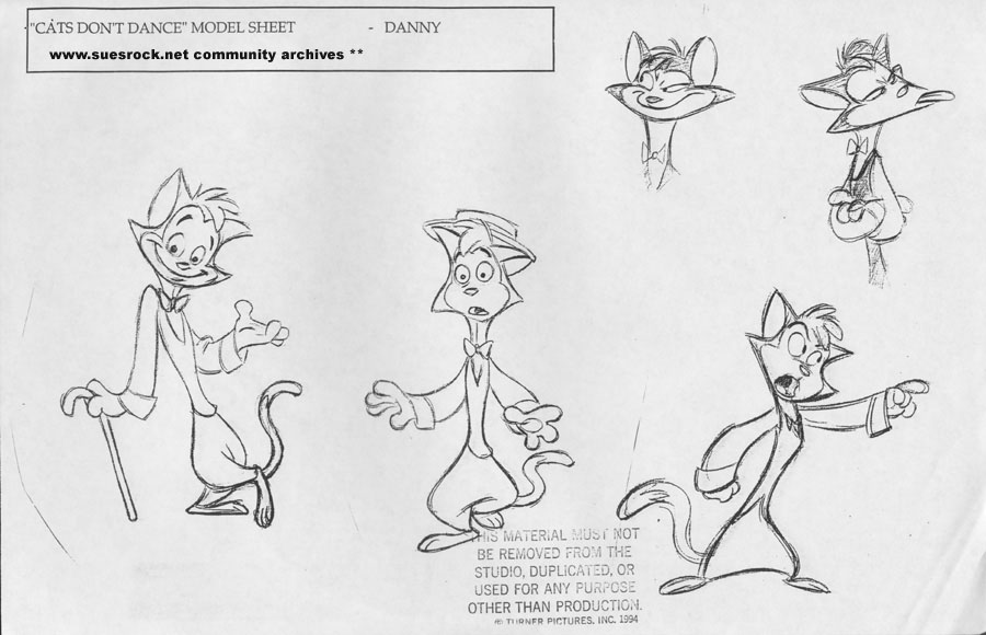 Living Lines Library: Cats Don't Dance - Characters: Danny