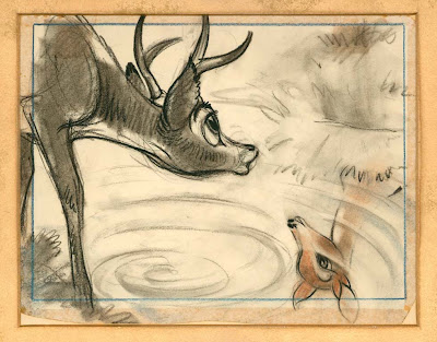 Living Lines Library: Bambi (1942) - Production Art