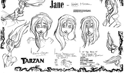 Living Lines Library: Tarzan (1999) - Jane