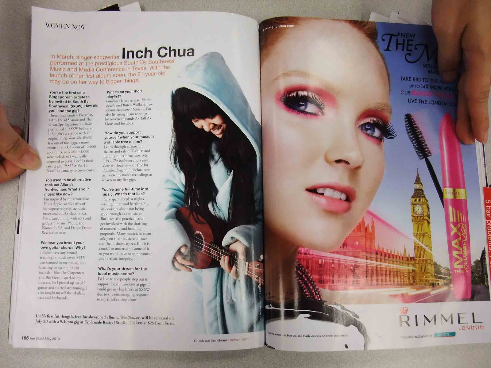 Magazine: Sample magazine layouts for articles