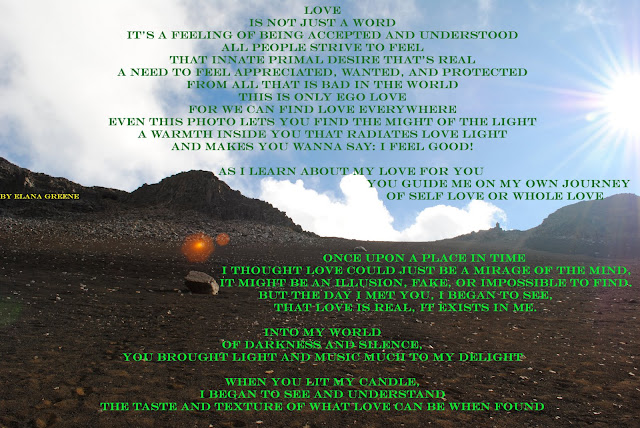 WE'RE INTERGALACTIC: Elana's Freestyle Freeflow Poetry - LOVE poem