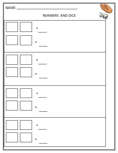 Mrs. Bucket's Teaching Resources: Number Recognition Activity Using ...