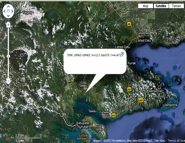 PUSAT SUMBER SMK UMAS-UMAS,TAWAU,SABAH: Lokasi PSS