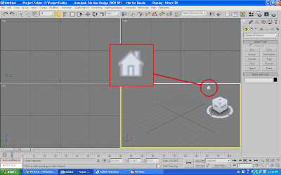 Autodesk® 3ds Max®: Reset Perspective Viewport to Default Angle.