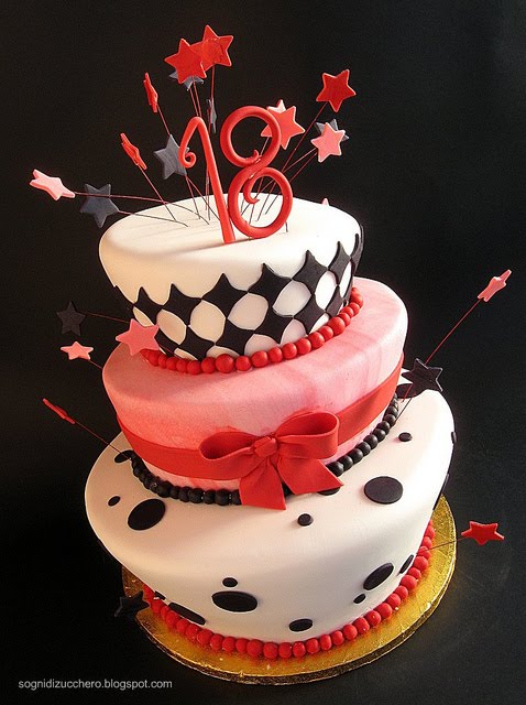 sogni di zucchero: My First Topsy Turvy Cake!