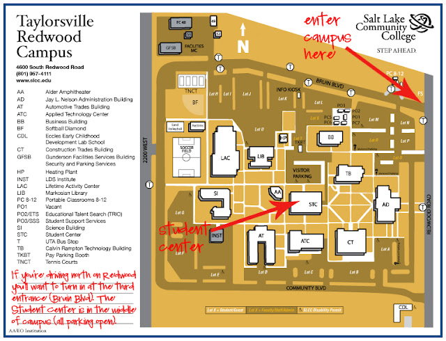 Murray High Class of 2000: Map of SLCC