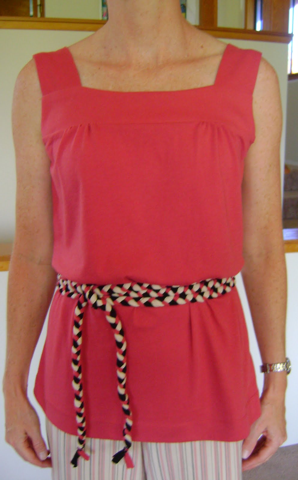 New Look Misses Knit Dress, Top and Tun 6828 pattern review by Mushywear