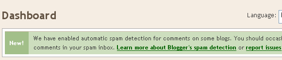New Comments System on Blogger : Spam Filtering | Comments "Inbox ...