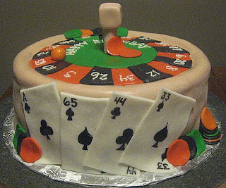 Bear Heart Baking Company: York PA Bakery makes Custom Roulette Wheel Cake!