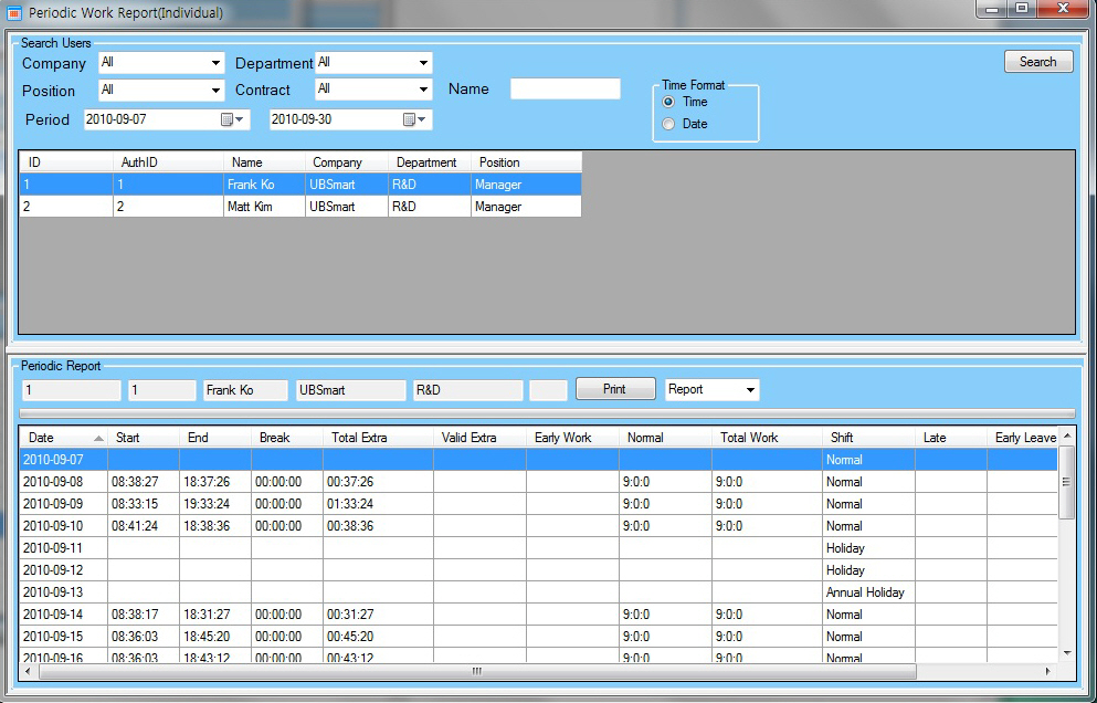 CKSoft: Time Keeper(Payroll Software)