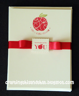 Apple Notecards for Teachers