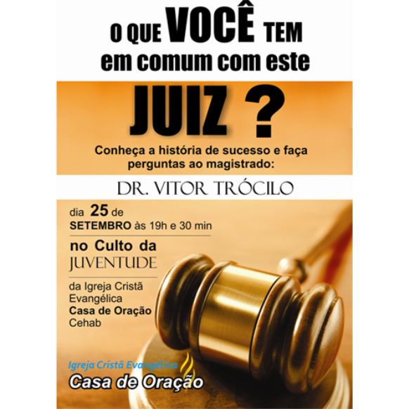 Culto Da Juventude Igreja Casa De OraÇÃo Cehab