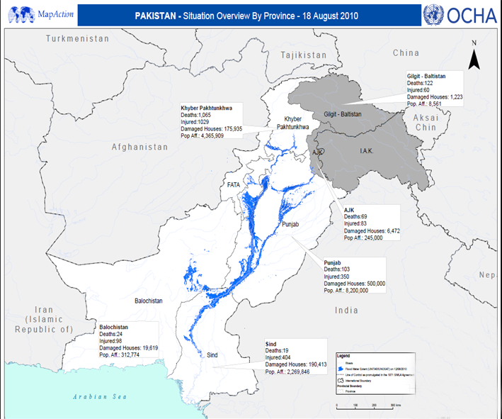 Pakistan Flood 2010 - Damages Report