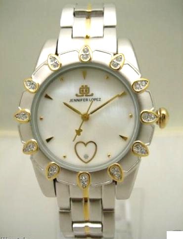 Cashmere Pink Scarf: J.LO Jennifer Lopez Executive Dual Tone Watch #9077