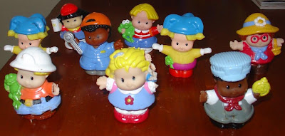 According to e...: e's Favorite Things: Fisher Price Little People