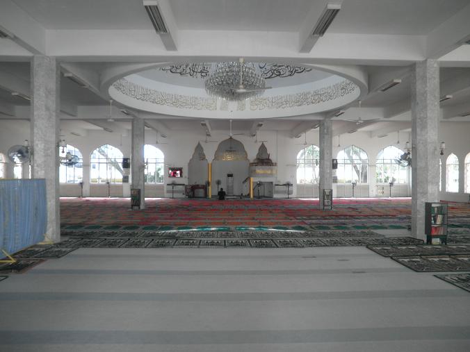 SENI LAMA MELAYU (MALAY OLDEN ART): Masjid jamek (Main mosque of) Miri