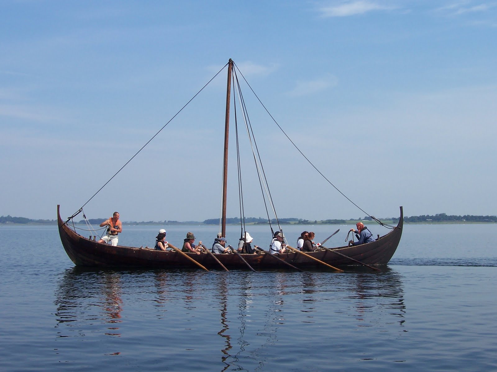 Seven Miles of Steel Thistles: Sailing with the Vikings