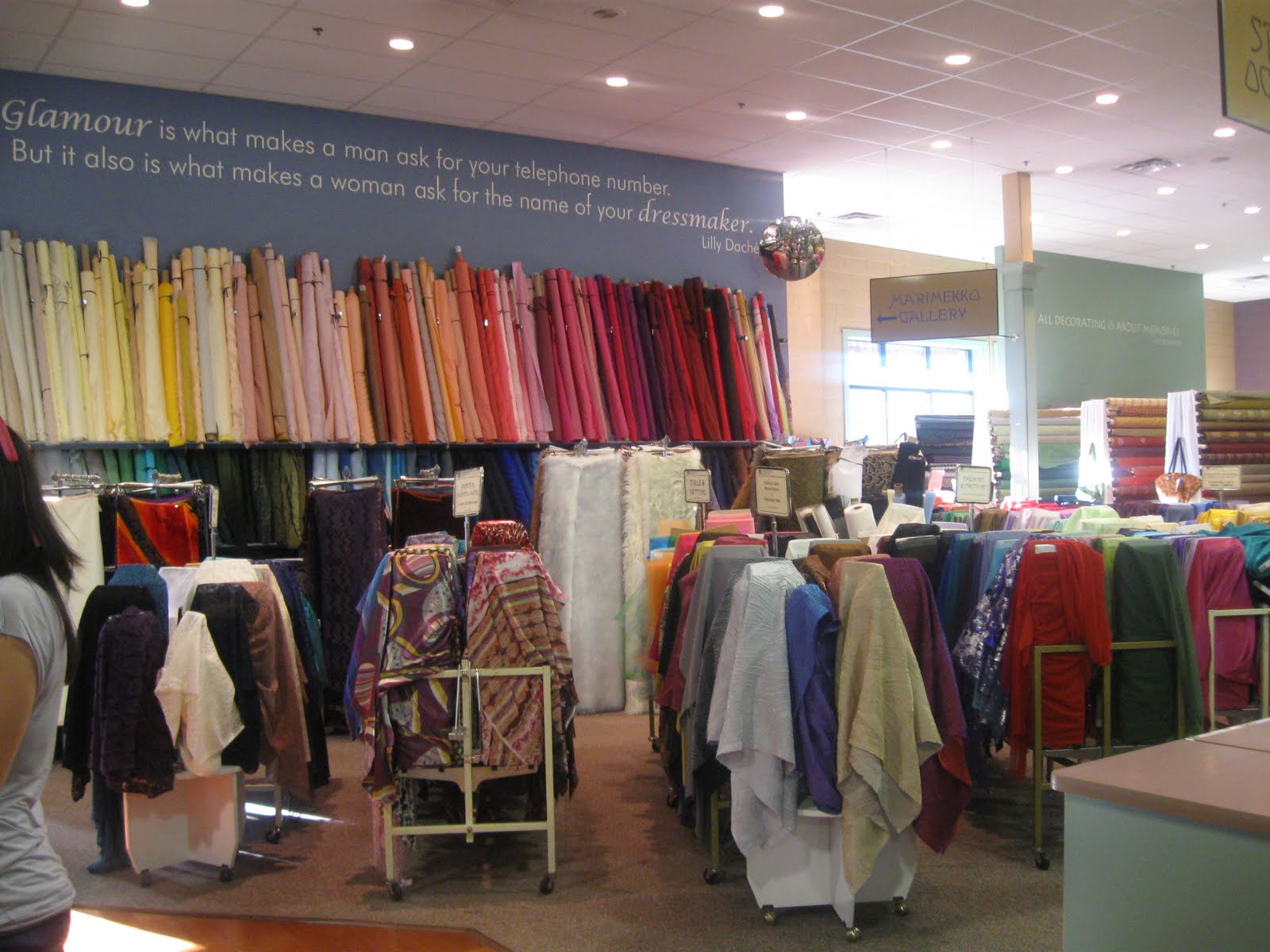 Sew On and Sew On: The Fabric Store Tourist