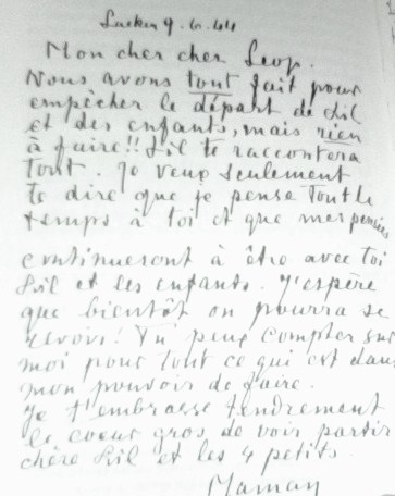 The Cross of Laeken: Poignant Letters: Between Laeken and Hirschstein