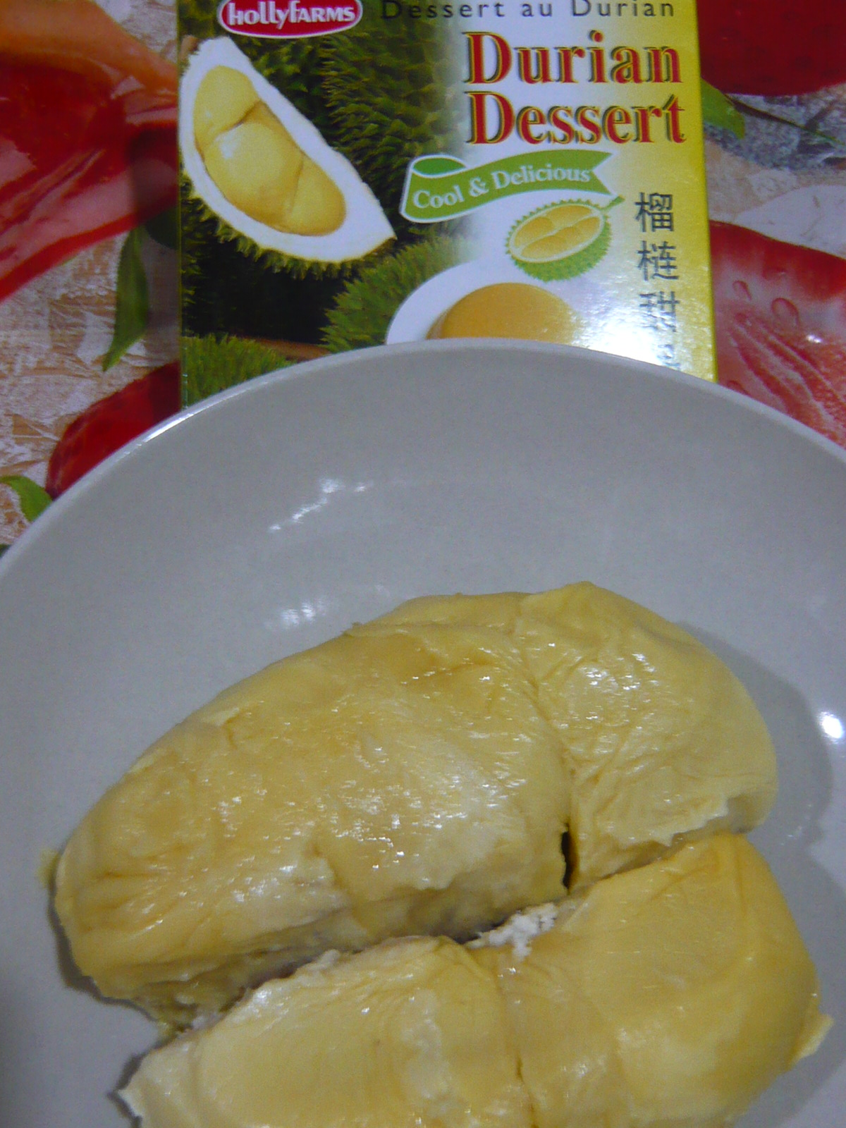 MyCuisine: Durian Pudding
